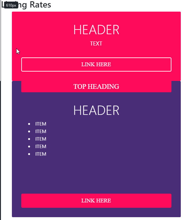 Aligning button in two columns/boxes at the same level horizontally - HTML & CSS - SitePoint ...
