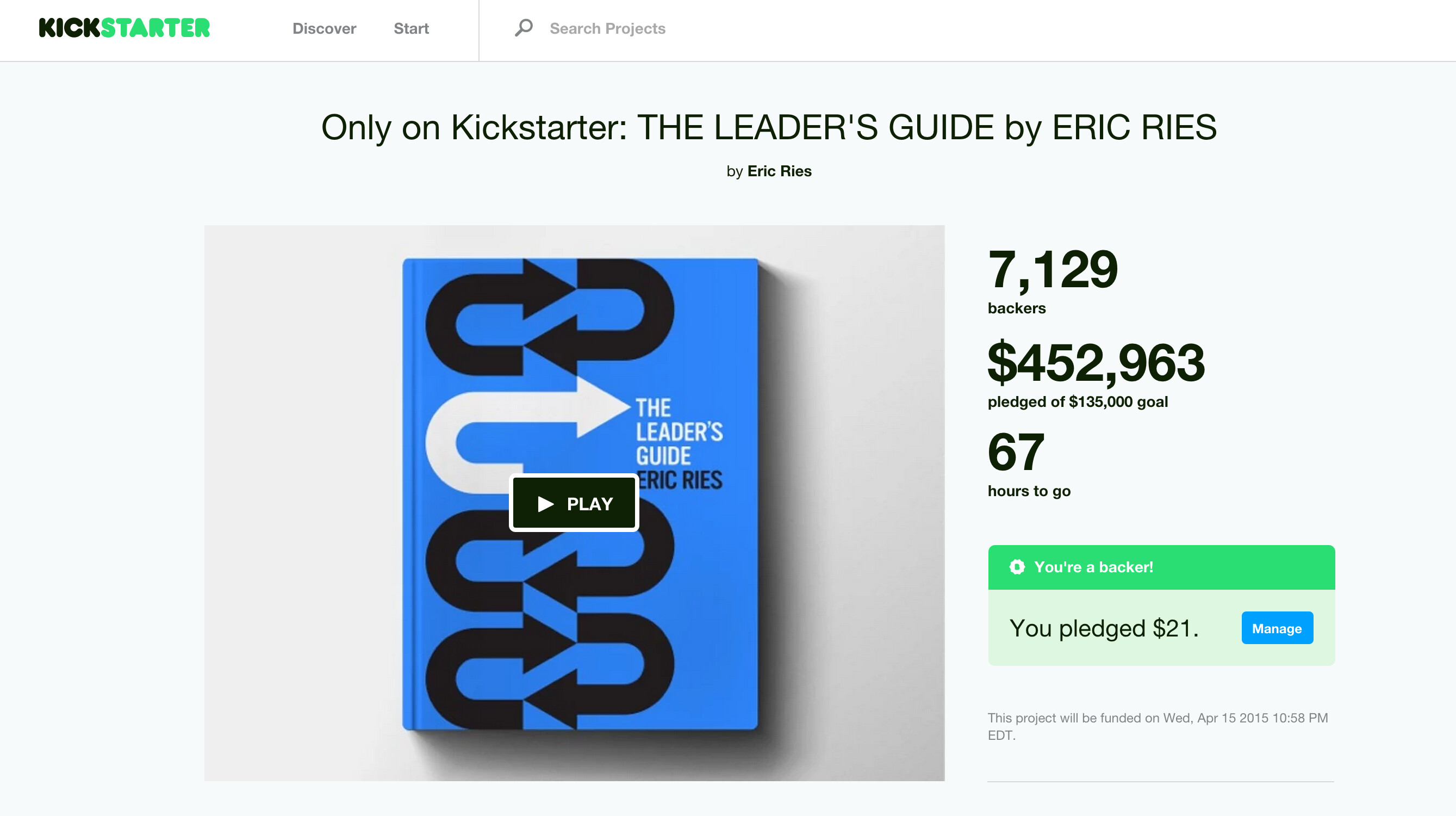 The Lean Startup's Eric Ries' Bold New Experiment - Business ...