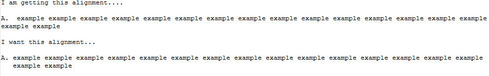 Table cell alignment on second line text wrap - HTML & CSS - SitePoint Forums | Web Development ...