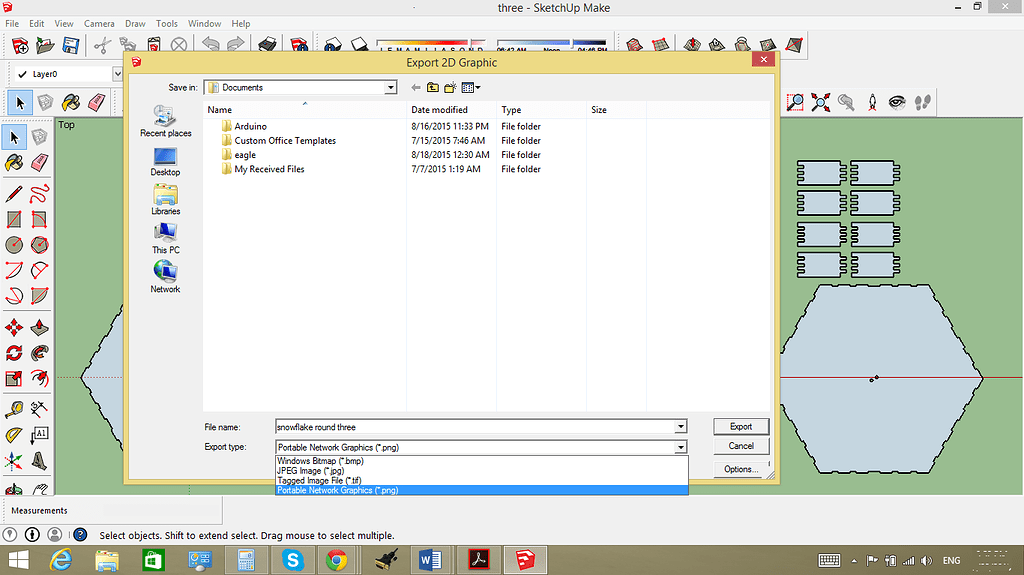 I do not have export file formats for 2D export, what should I do ...