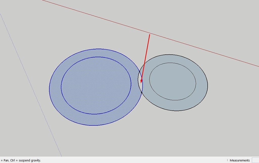 Surfaces are disappearing when I intersect circles - SketchUp ... Surfaces are disappearing when I intersect circles - SketchUp ...