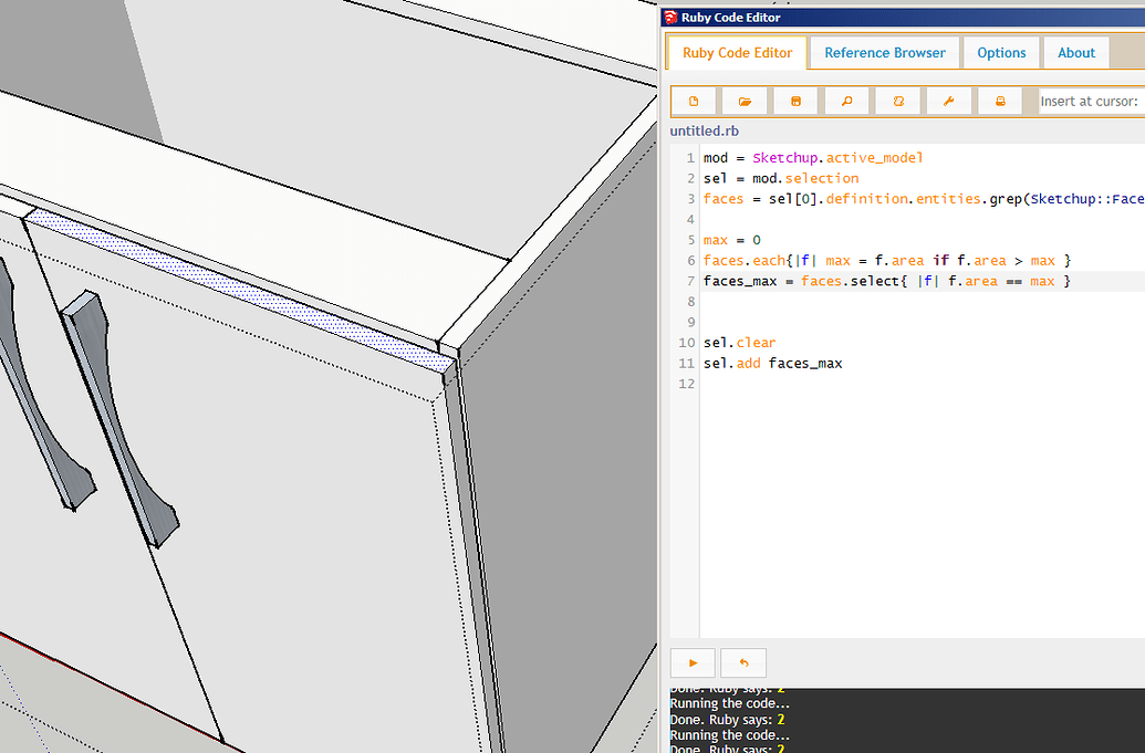 Face#area weird behavior - Ruby API - SketchUp Community