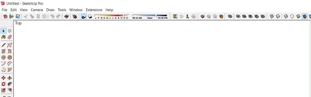 Whats happened to top menu bar in SU 2016? - Pro - SketchUp Community
