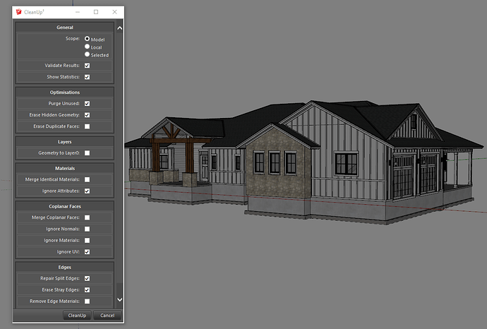 Random lines showing up in layout that are not there in the model - Page 2 - LayOut - SketchUp ...