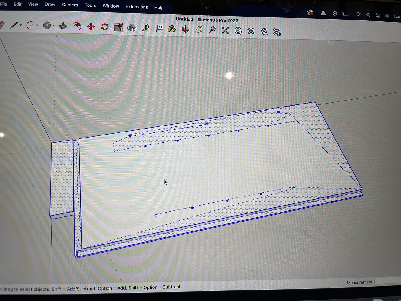 Triangles on surfaces after exporting DWG - SketchUp - SketchUp Community