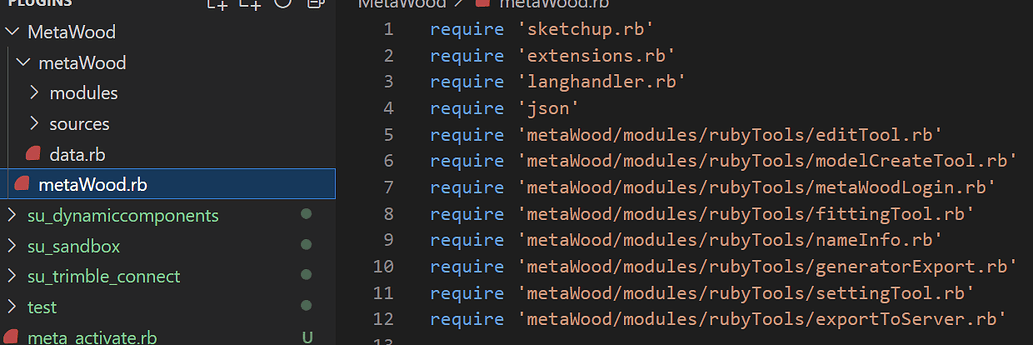 Error occur when require file in Plugin - Ruby API - SketchUp Community