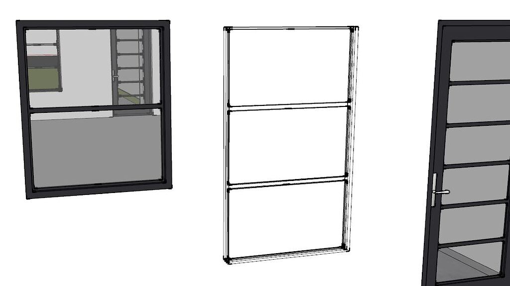 Window Components stuck in wireframe? - SketchUp - SketchUp Community