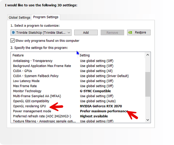 GPU/Computer Settings - Computer Advice - SketchUp Community