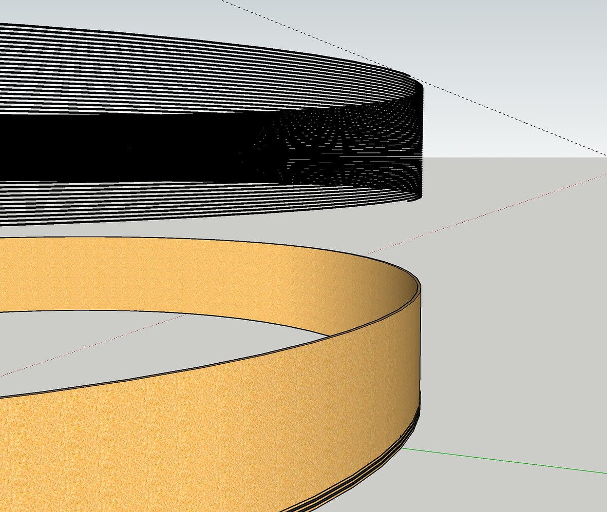 Invalid path errors using Follow Me tool with large helix - Pro - SketchUp Community