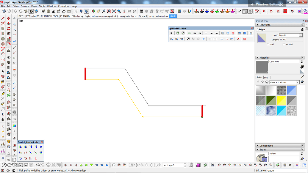 Face-creating offset - Extensions - SketchUp Community