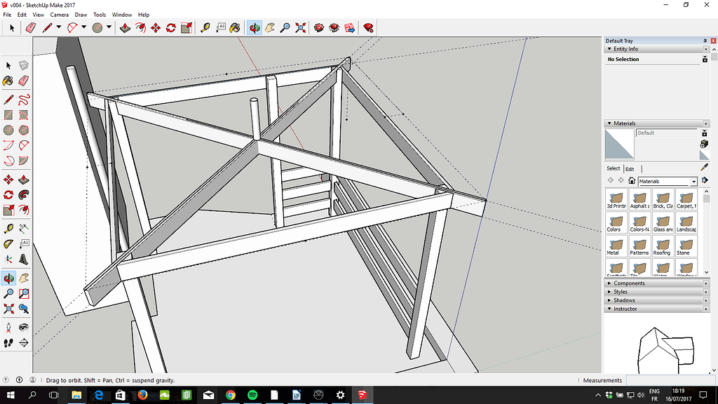 Can I create a guide line parallel to another guide line? - SketchUp ...