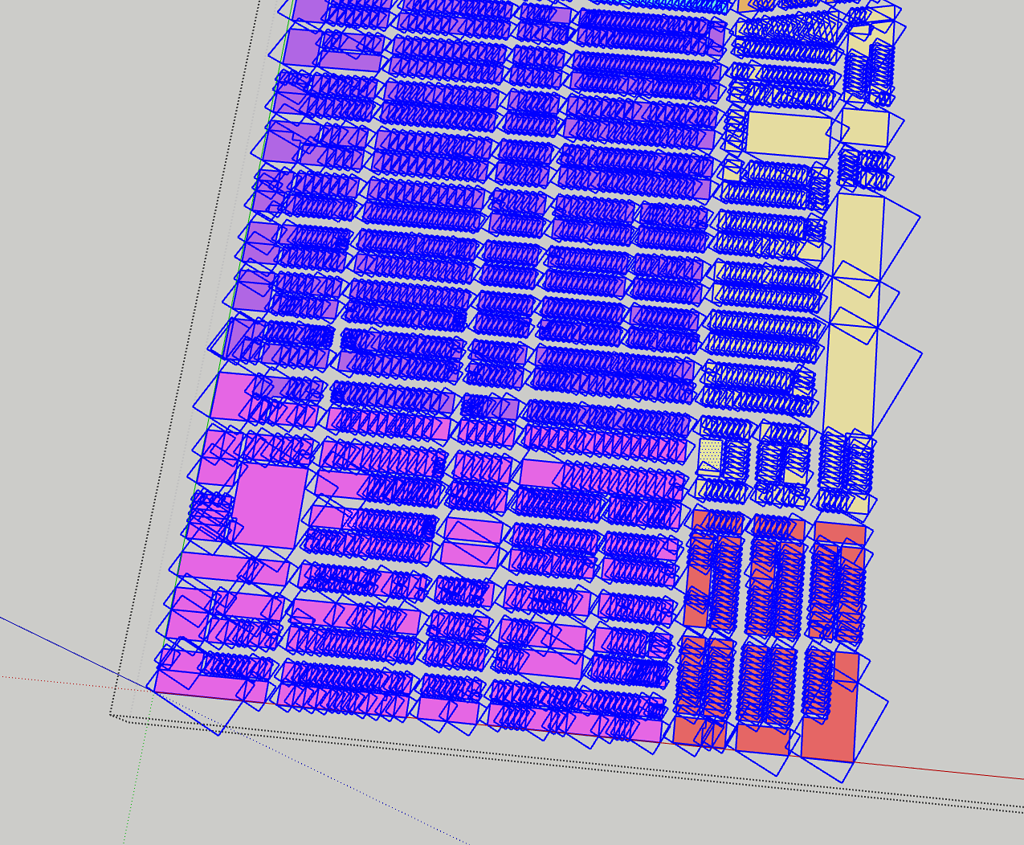 Change Axis On Multiple Groups Without Exploding Pro SketchUp Community