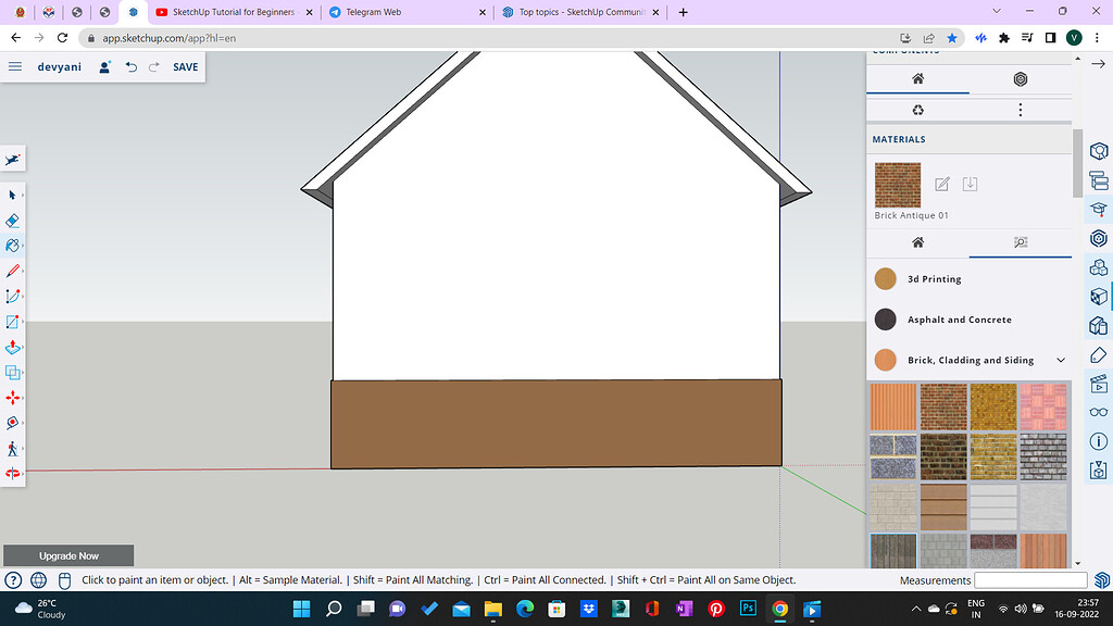 Material Size - SketchUp Free - SketchUp Community Material Size - SketchUp Free - SketchUp Community