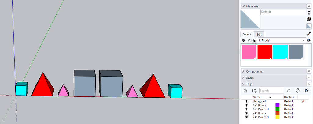Assigning Material Colors as Tag Colors - Pro - SketchUp Community