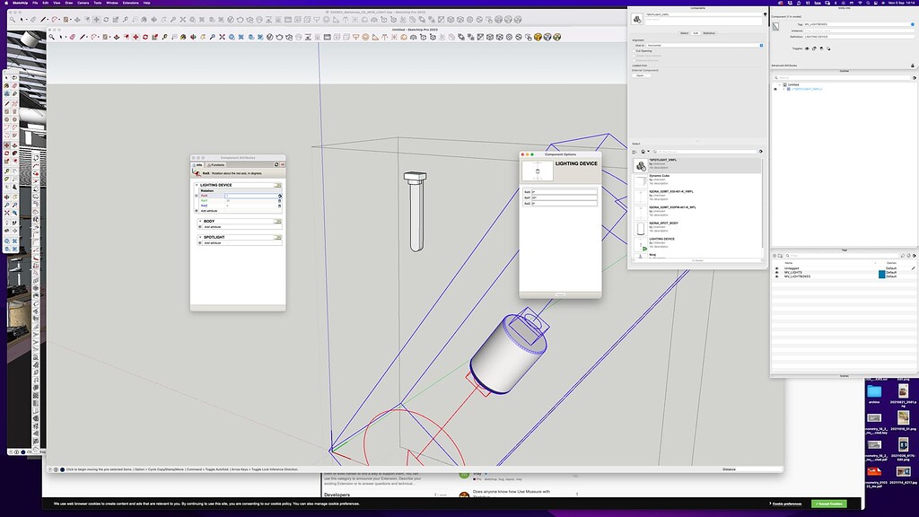 Dynamic Component, rotate around center - Dynamic Components - SketchUp ... Dynamic Component, rotate around center - Dynamic Components - SketchUp ...