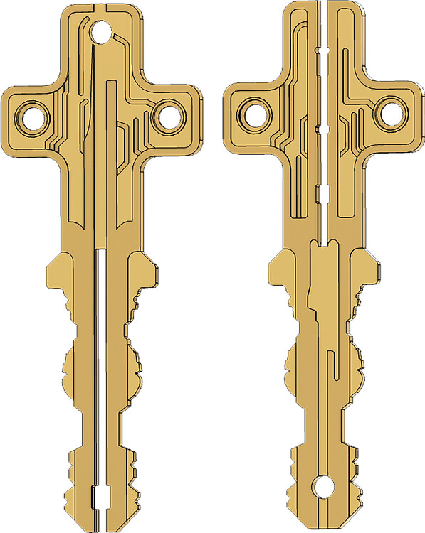 Modeling Cruciform Key from Mission: Impossible | 3D Movie Prop LIVE ...