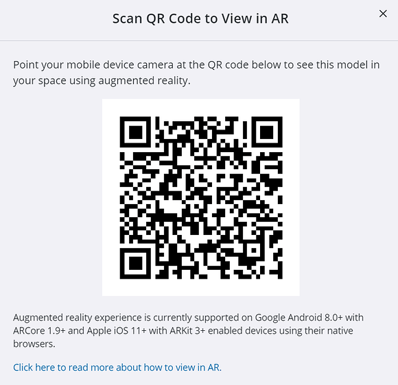 QR code and AR model viewing - LayOut - SketchUp Community