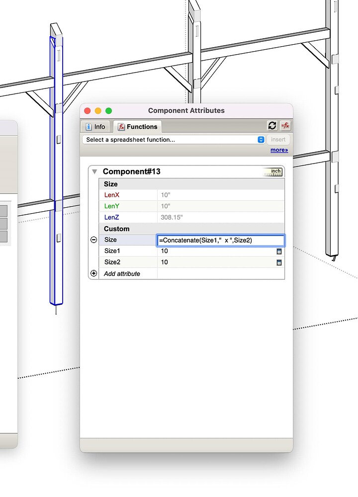 Dynamic Component Size to Text Field for LayOut - SketchUp - SketchUp Community