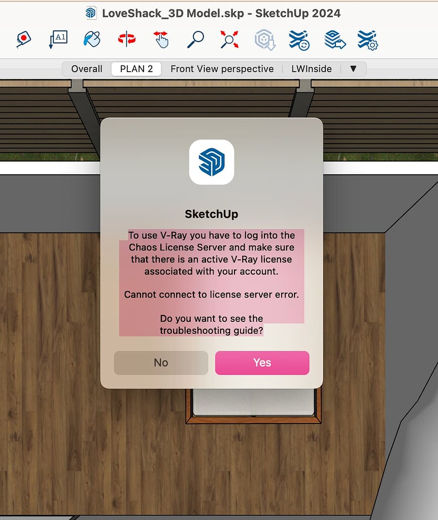 Vray sketchup pro- troubleshooting - V-Ray for SketchUp - SketchUp Community