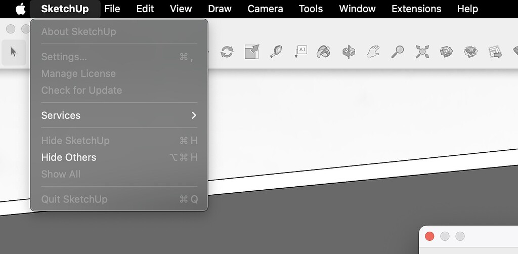 "Welcome to SketchUp" window is blank; I would like to save my License ...