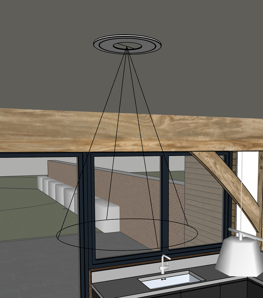 Spot Lights in Vray showing as wire frames - Extensions - SketchUp ...
