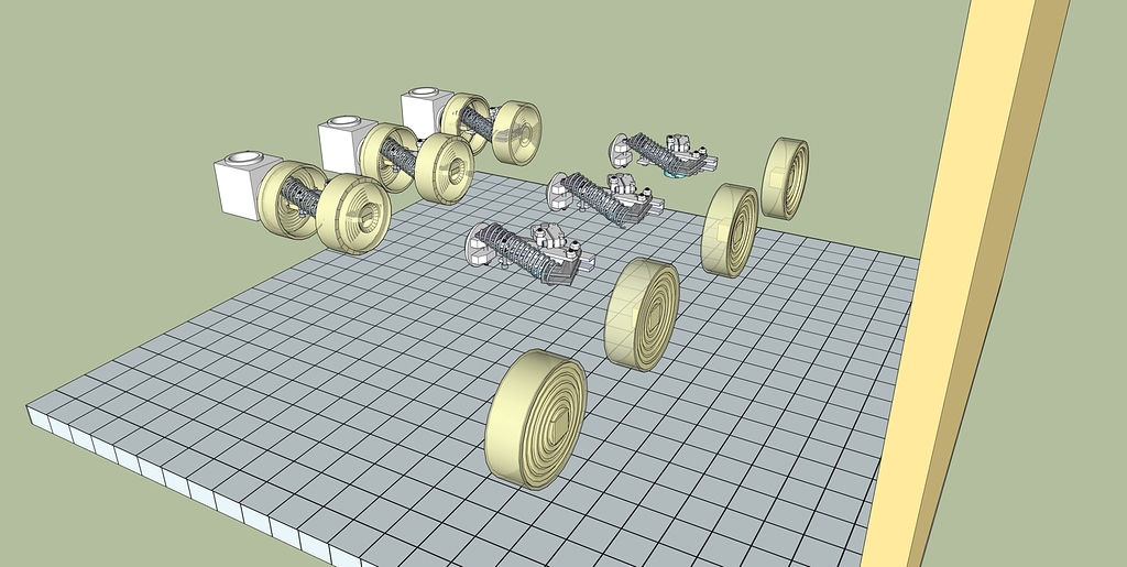 I got a circular membrane to look like it is flexing...whew! - SketchUp ...