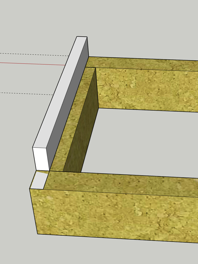 Can't draw a panel using push pull with a box on top of another ...