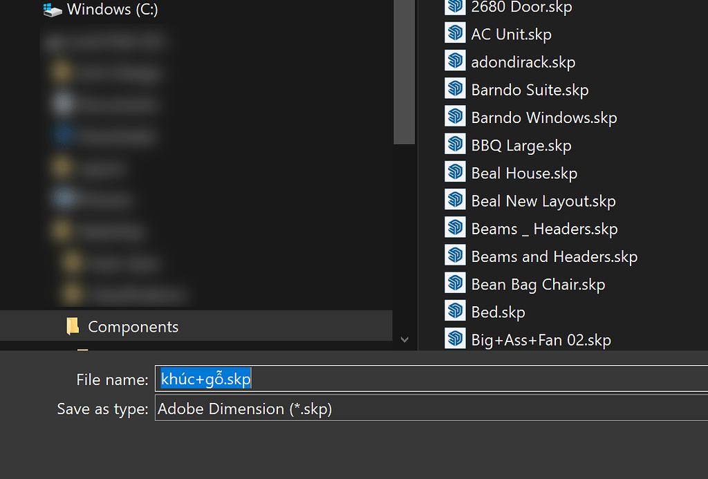 .skp files now say Adobe Dimension - Pro - SketchUp Community