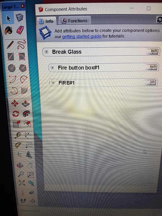 Dynamic Component Help - Beginner - Dynamic Components - SketchUp Community