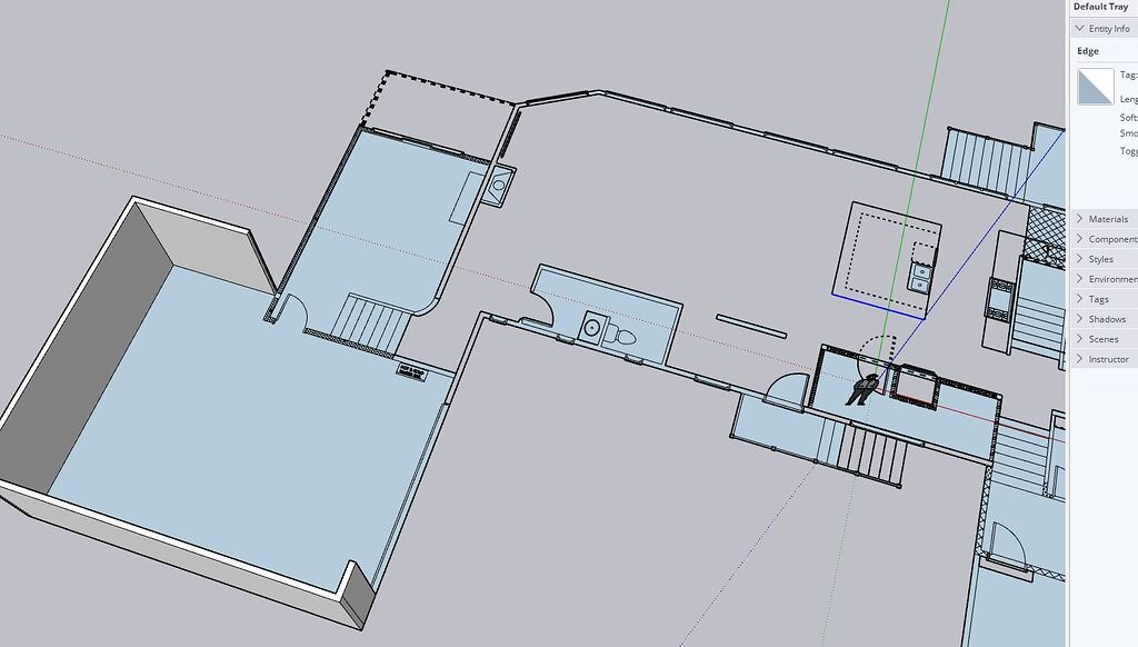 Home render from PDF, first time SketchUp user - SketchUp - SketchUp ...