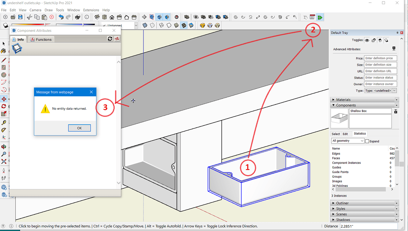Callback Function Error From Query Of Dynamic Components Dynamic Components Sketchup Community