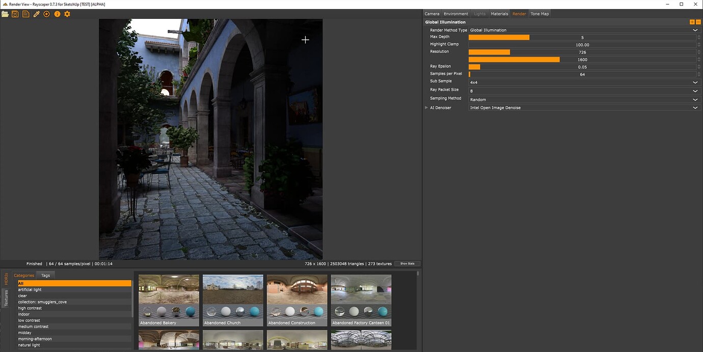 Rendering for free - SketchUp - SketchUp Community