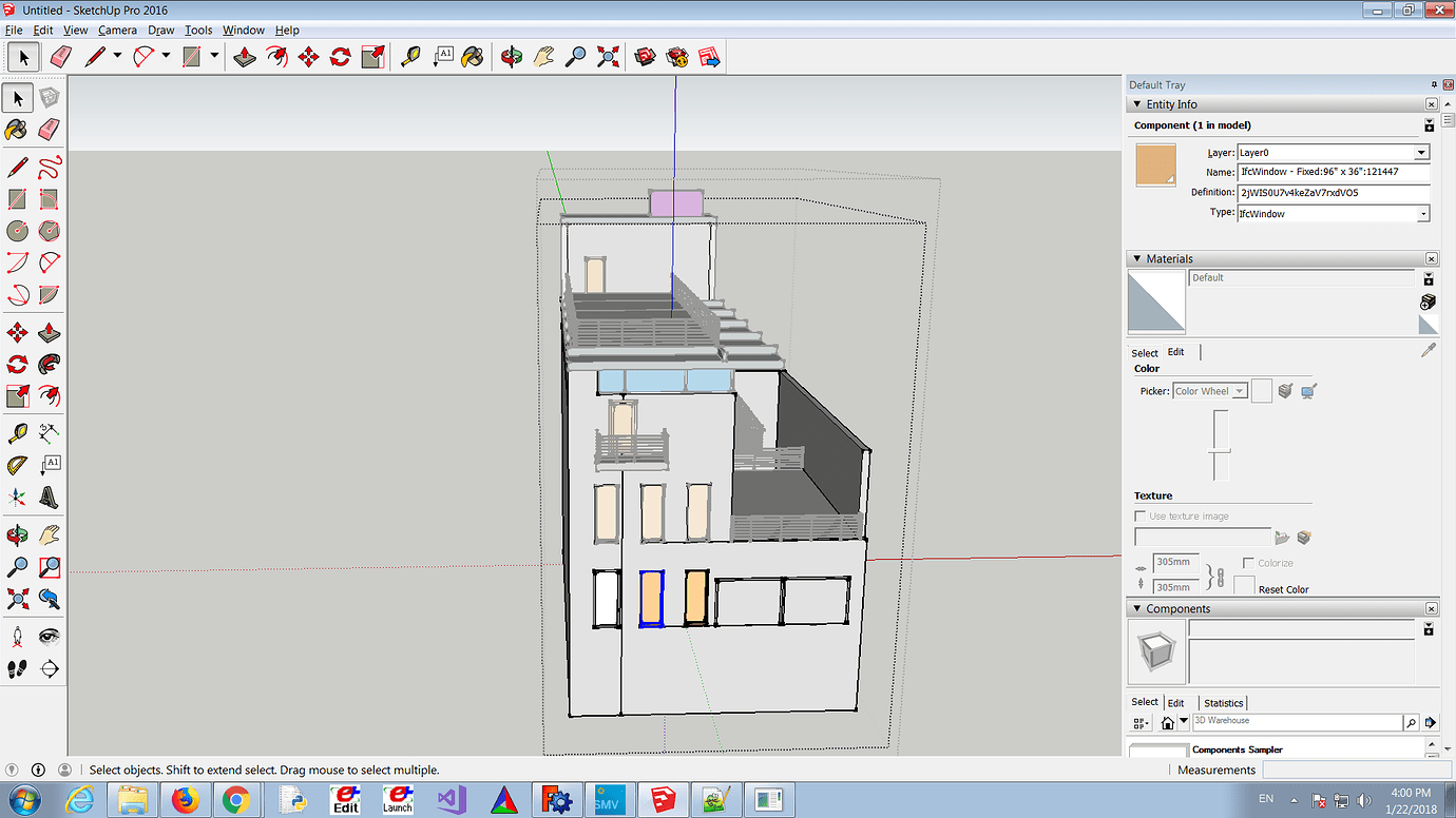 How explode ifc component - Pro - SketchUp Community