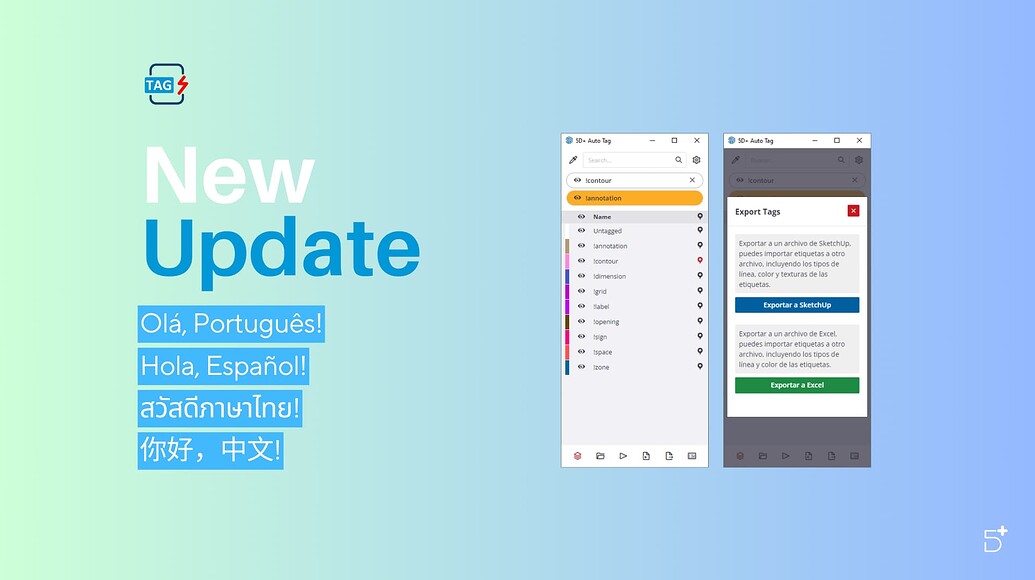 5D+ Auto Tag - Manage and import/export tags with textures - Extensions ...