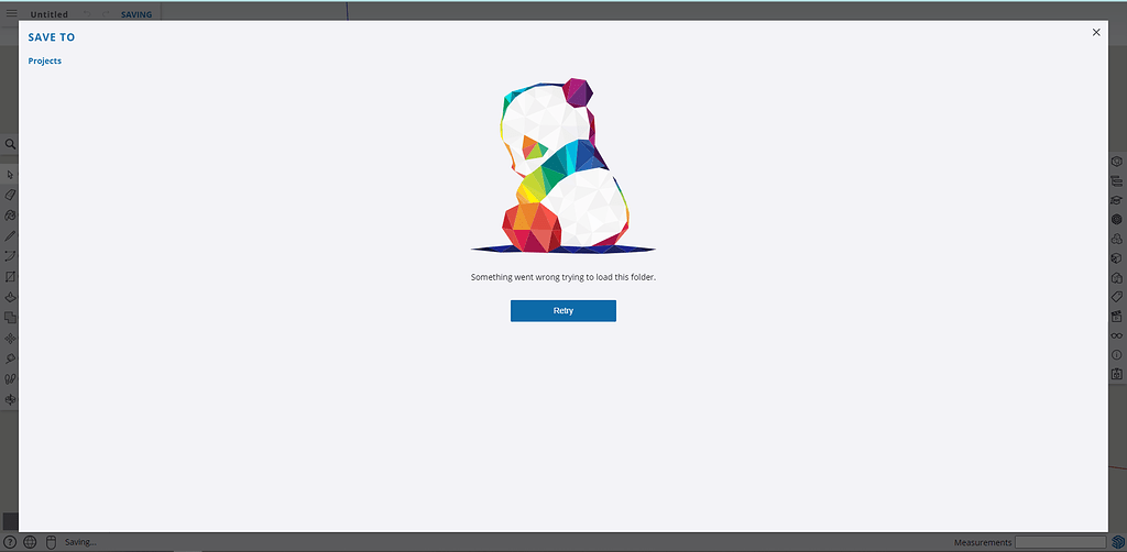 Model Cannot Be Saved Trimble Connect Folder Missing Sketchup Free Sketchup Community
