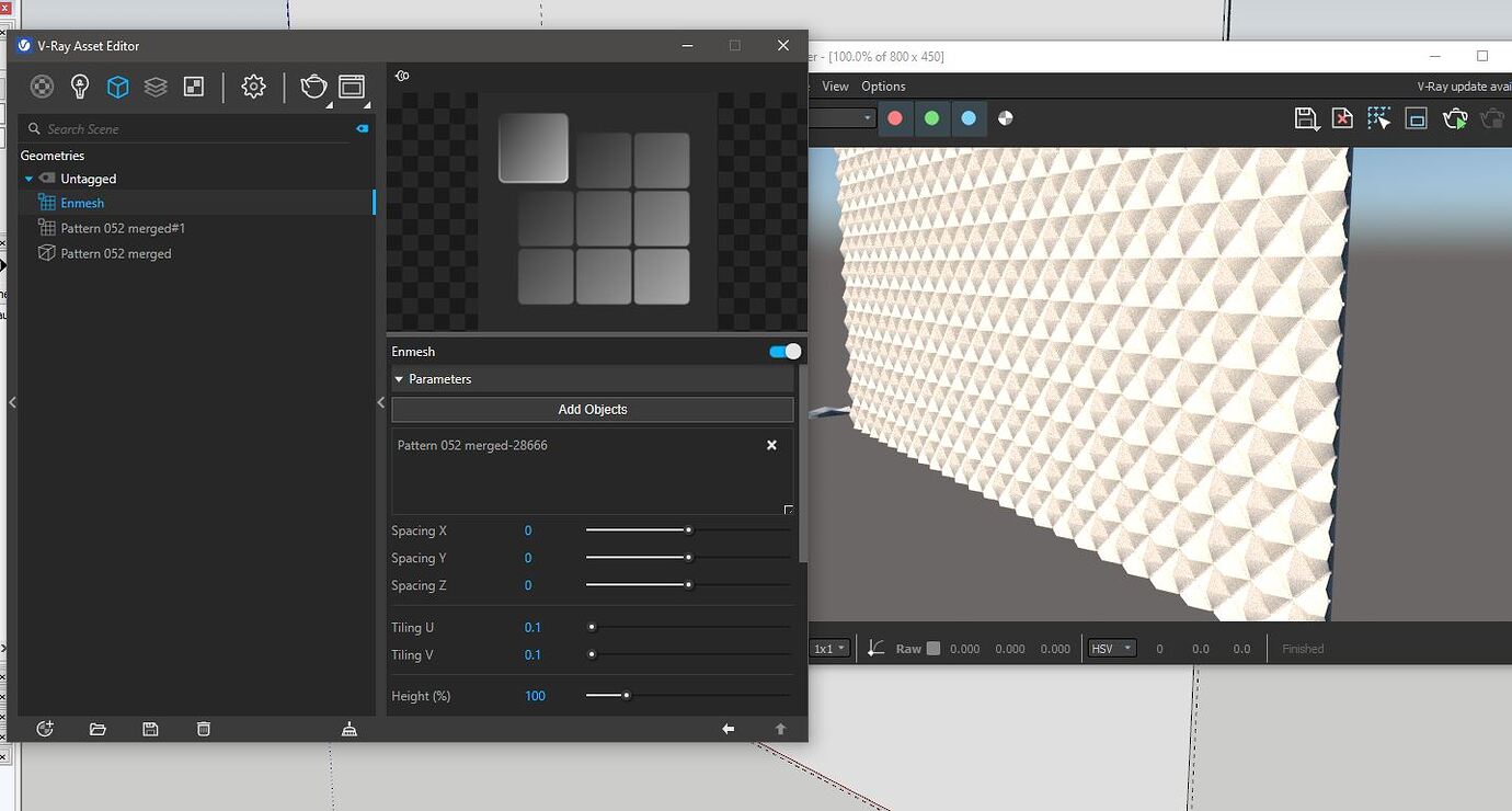 Vray pattern asset - V-Ray for SketchUp - SketchUp Community