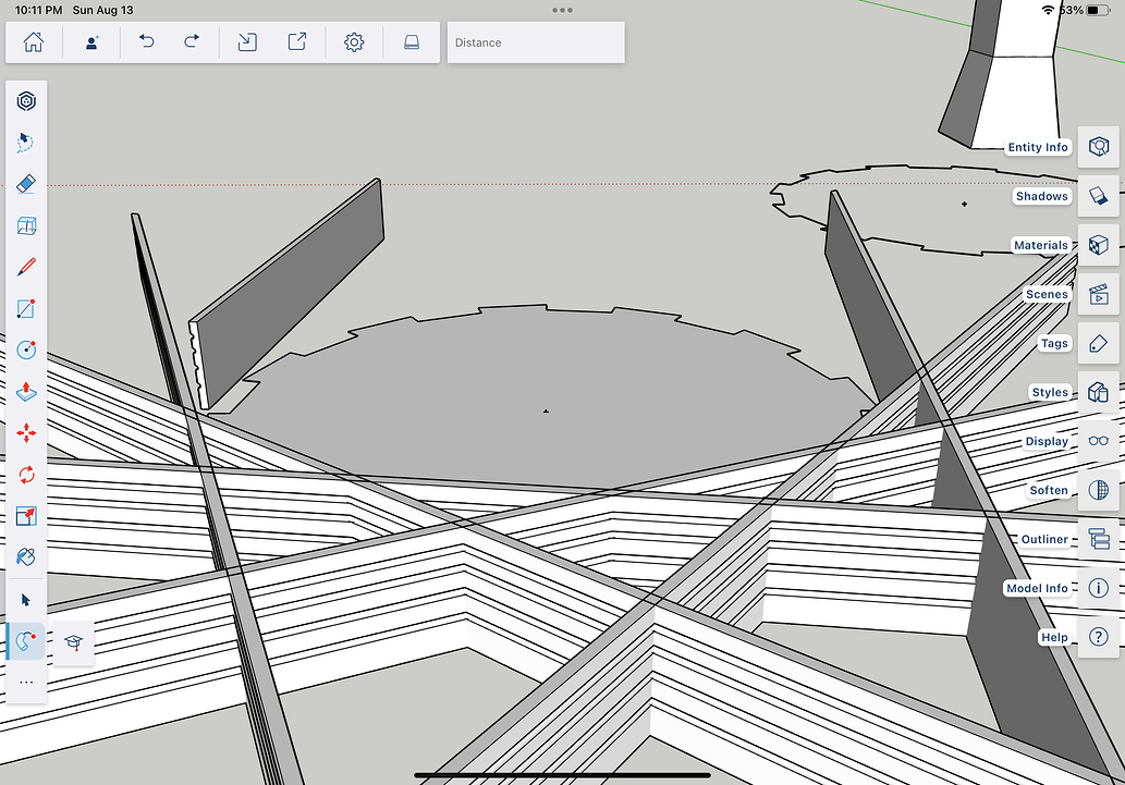 Follow Me Strange Behavior Sketchup For Ipad Sketchup Community