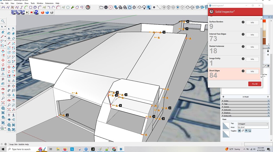 Solid Inspector short edges - SketchUp - SketchUp Community