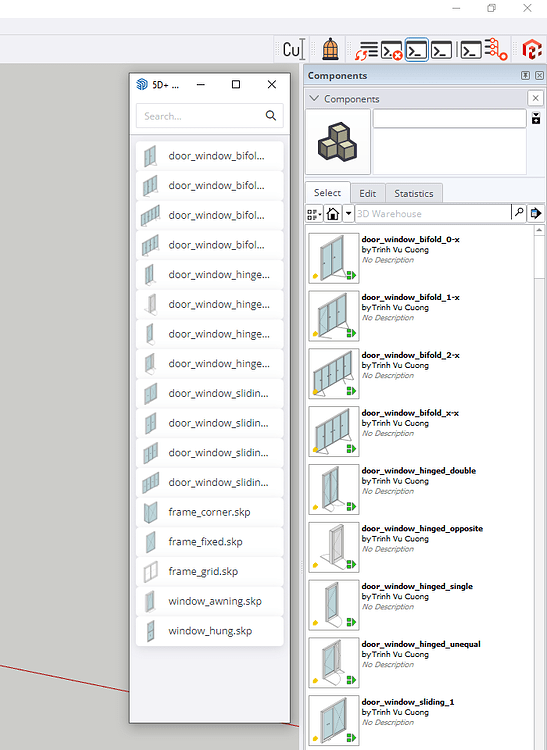 5D+ Library - Manage SketchUp assets - Page 2 - Extensions - SketchUp ...