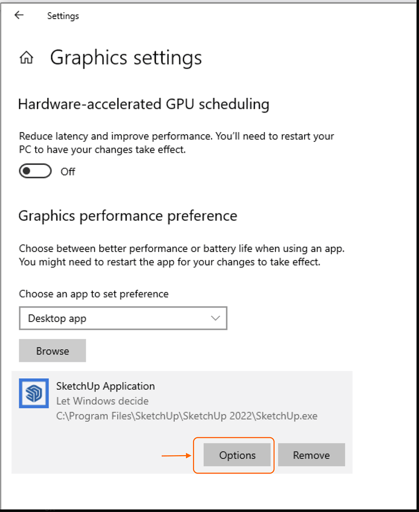 Multiple Graphics Card Settings? - Pro - SketchUp Community
