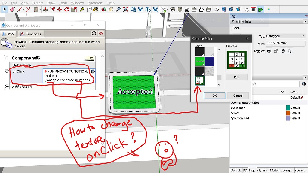What is the formula for changing texture dynamic component. onClick? - Dynamic Components ...