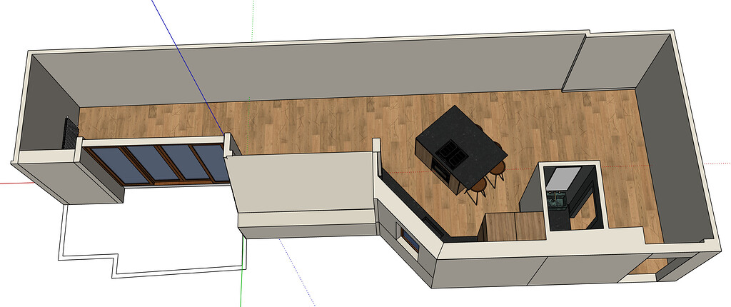 How to add a ceiling to a model with funky angles - SketchUp - SketchUp ...