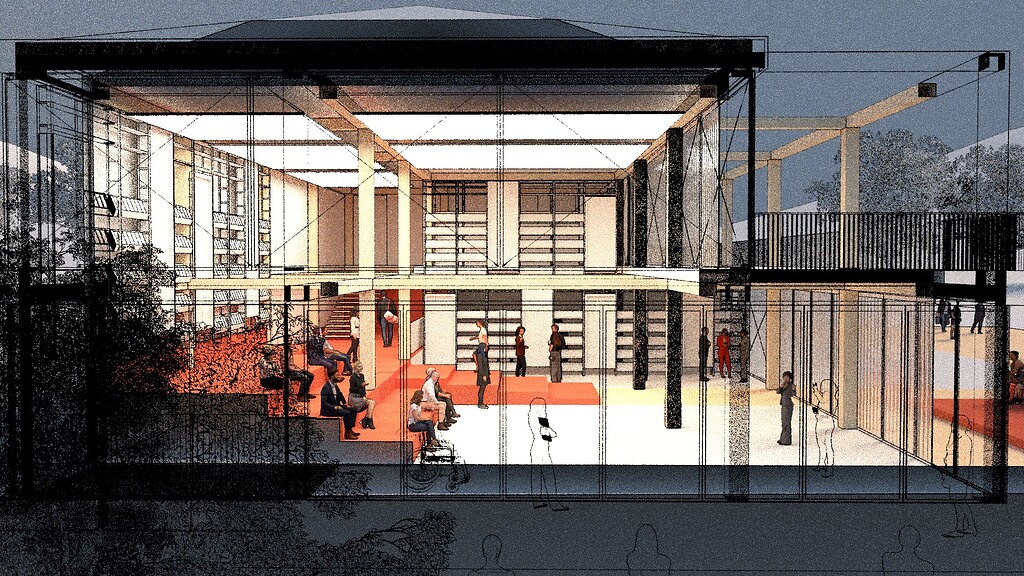 Sketchup Vray Section Render - Outlines - V-Ray for SketchUp - SketchUp ...