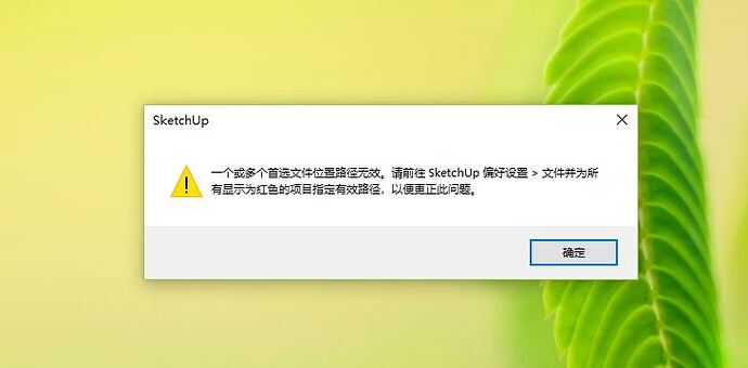 Su一个或多个首选位置路径无效。- one or more preferred location paths are invalid ...