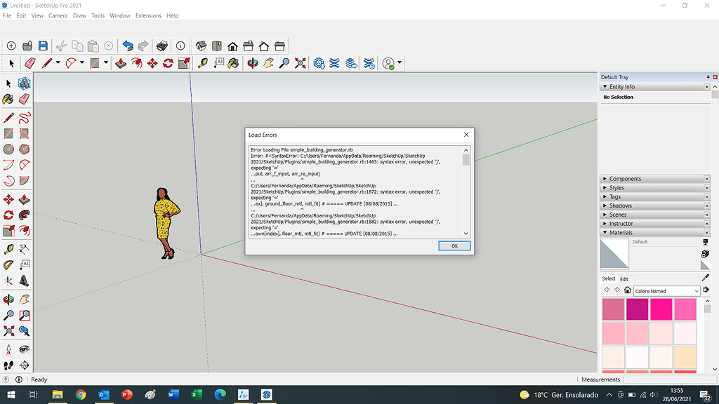 Error when starting sketchup - Pro - SketchUp Community