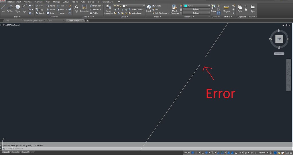 AutoCad drawing errors - SketchUp - SketchUp Community