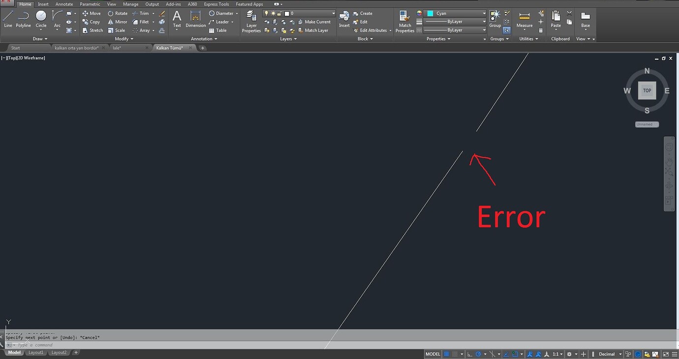 AutoCad drawing errors - SketchUp - SketchUp Community