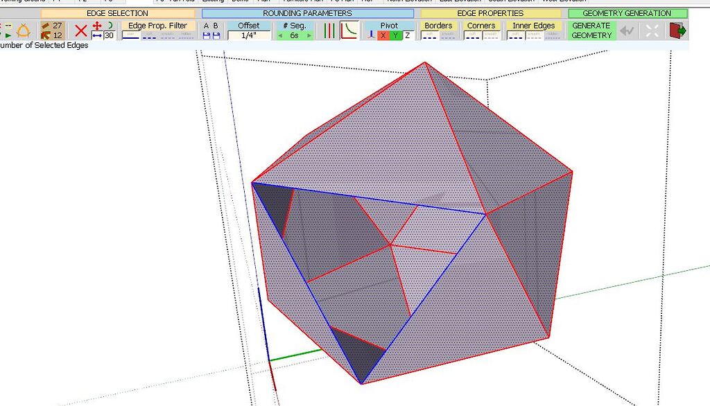 Using 'Round Corner' plugin on complex shapes - Pro - SketchUp Community