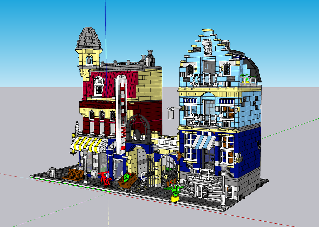 LEGO Practice Model - Gallery - SketchUp Community