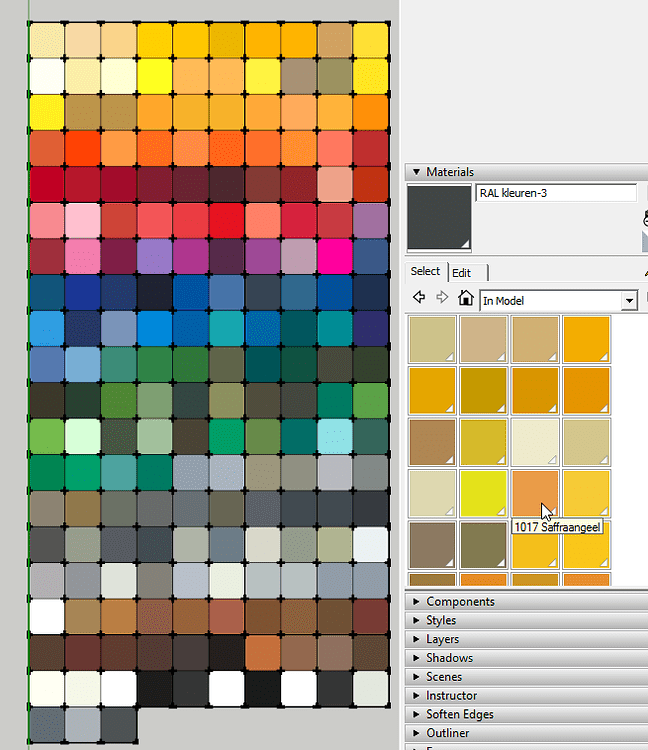 Applying RAL to texture - SketchUp - SketchUp Community